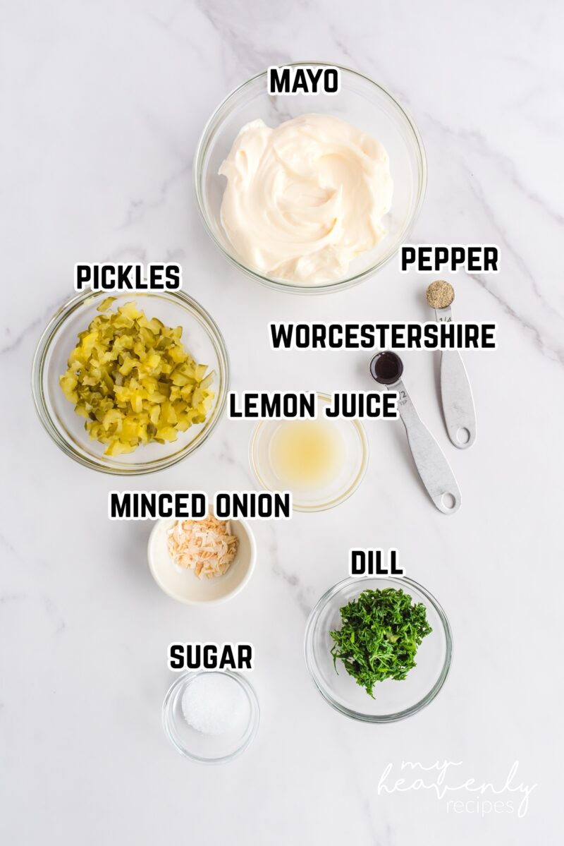 Tartar Sauce Recipe - My Heavenly Recipes