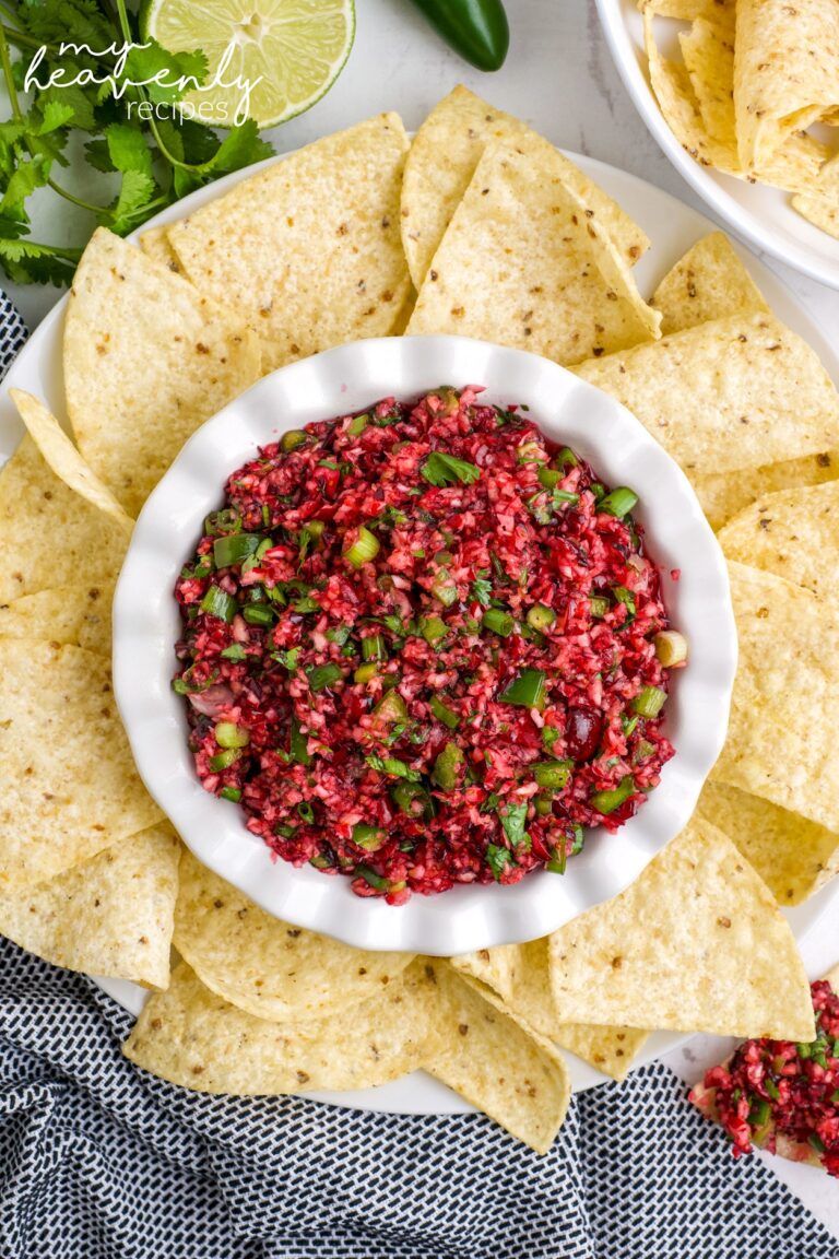 Cranberry Salsa Recipe - My Heavenly Recipes