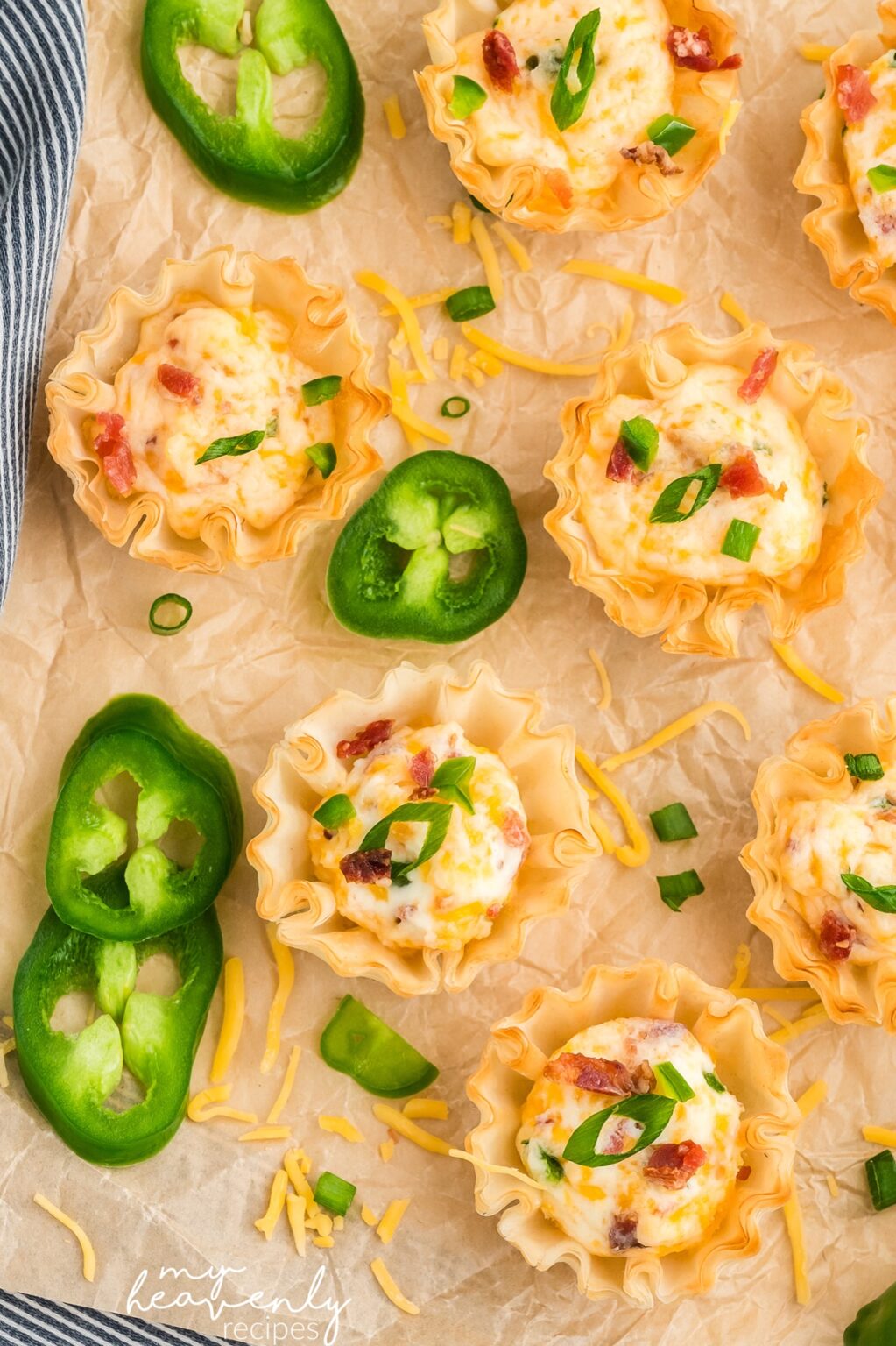 Jalapeno Popper Cups Recipe - My Heavenly Recipes