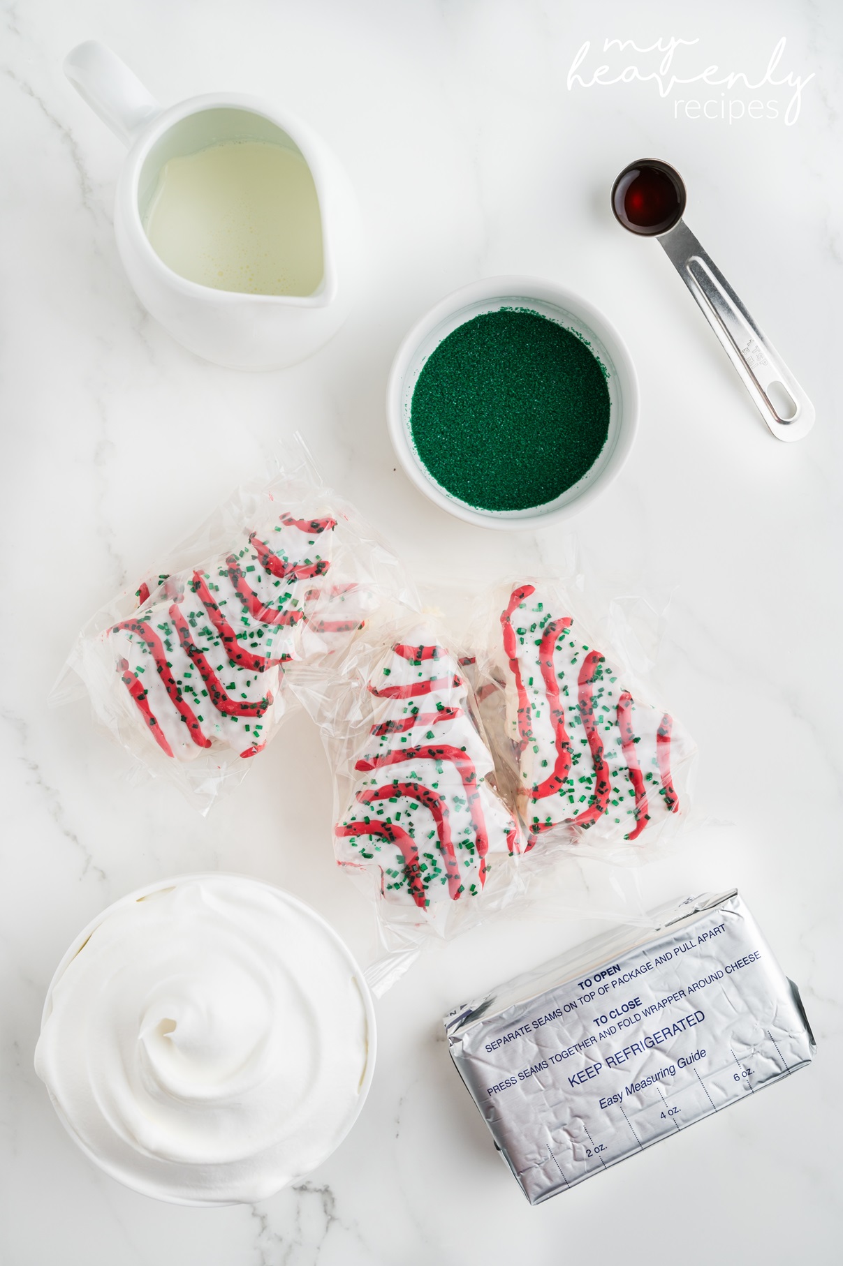 Little Debbie Christmas Tree Dip - My Heavenly Recipes Little Debbie Christmas Tree Dip - My Heavenly Recipes