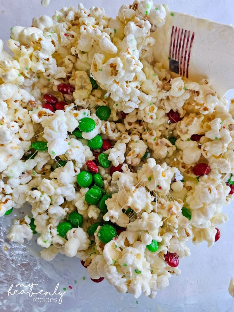 Christmas Popcorn Balls Recipe - My Heavenly Recipes