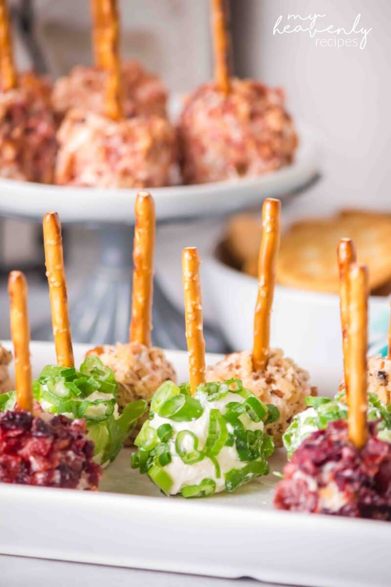 Mini Cheese Balls (Appetizer Idea) - My Heavenly Recipes