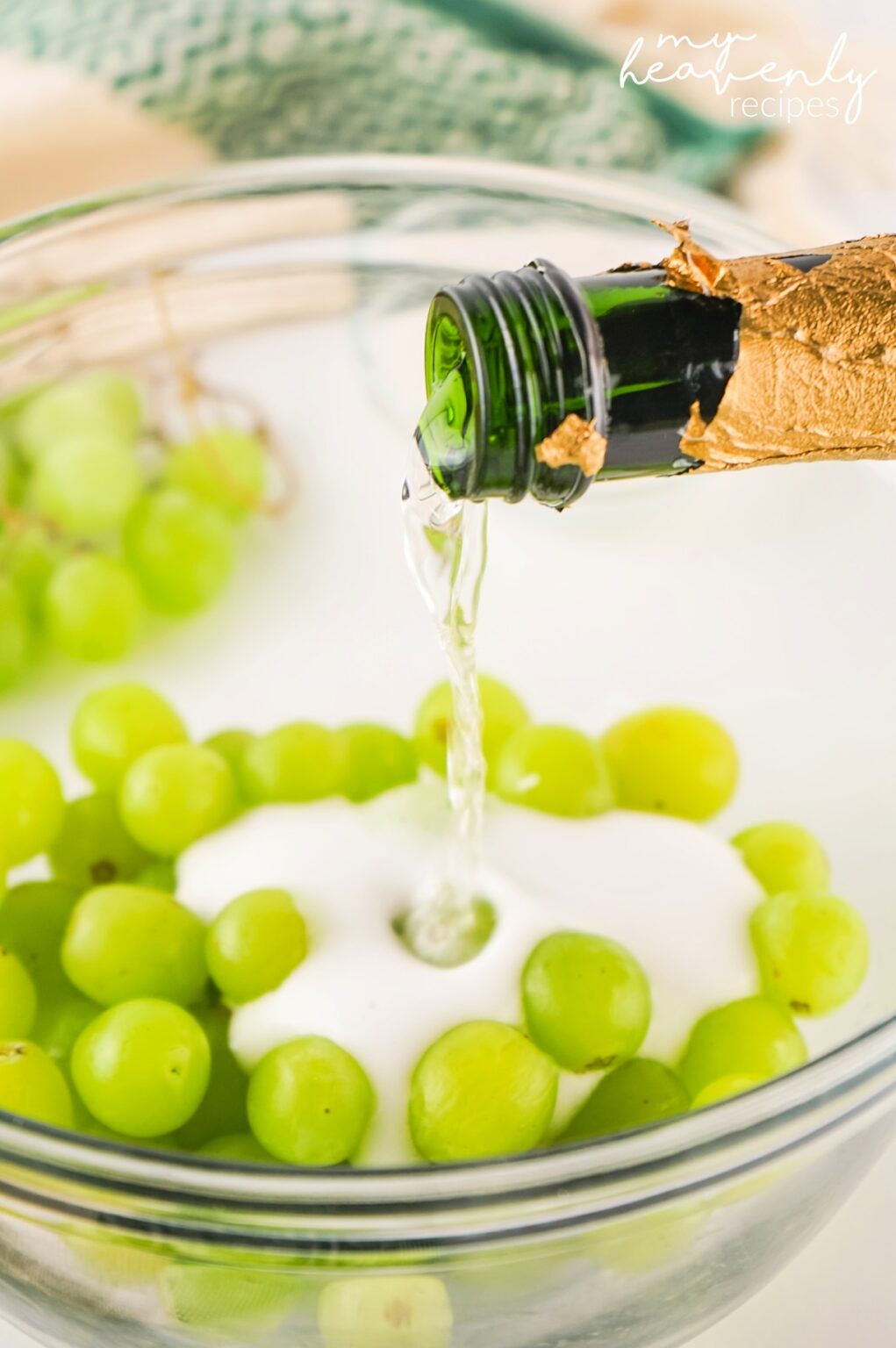 Champagne Grapes Recipe - My Heavenly Recipes