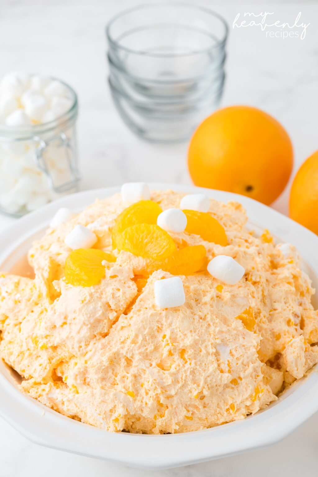 Orange Fluff Recipe - My Heavenly Recipes