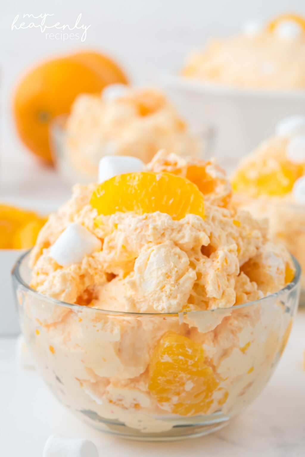 Orange Fluff Recipe - My Heavenly Recipes
