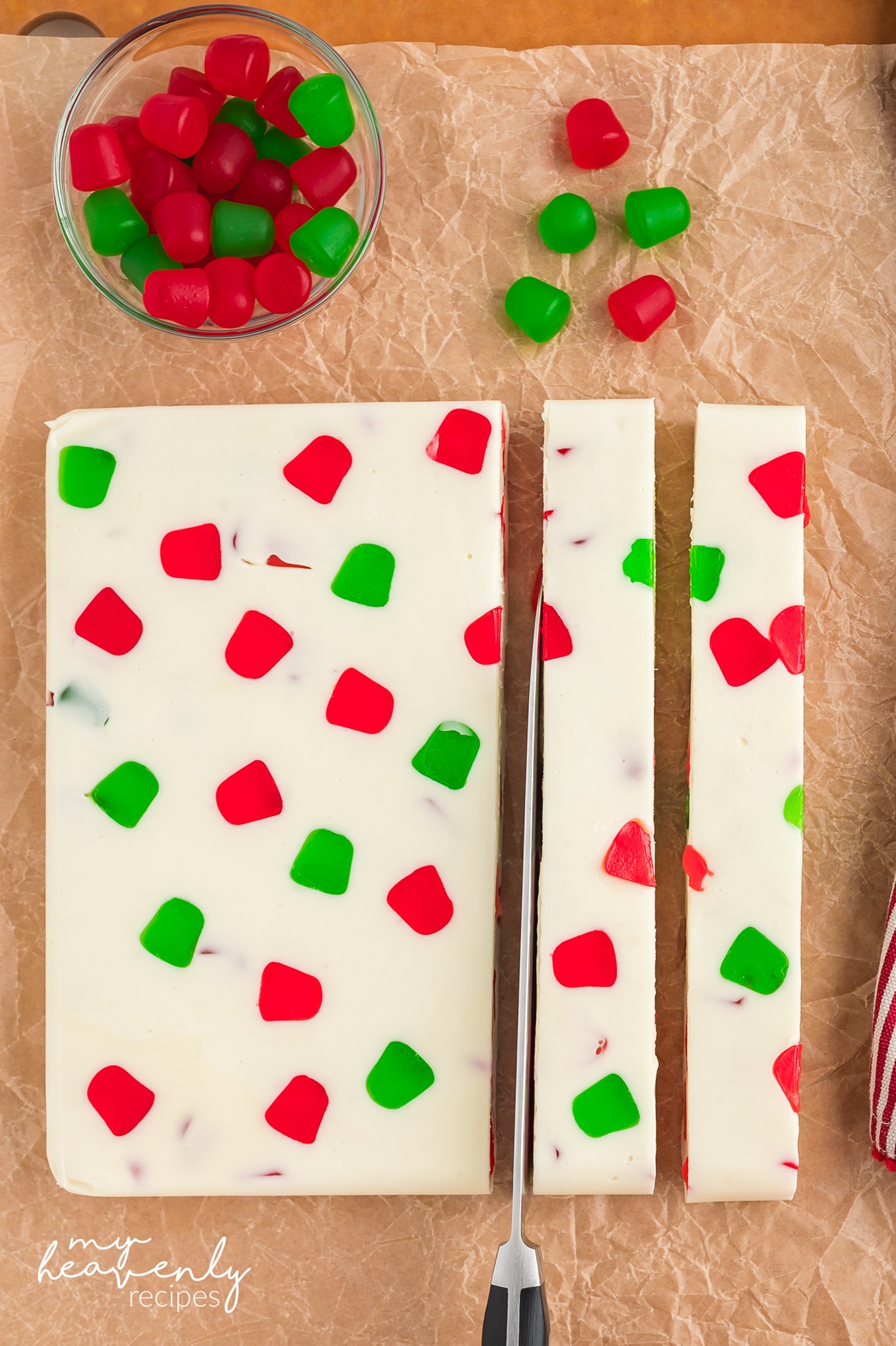 Gum Drop Fudge Recipe - My Heavenly Recipes