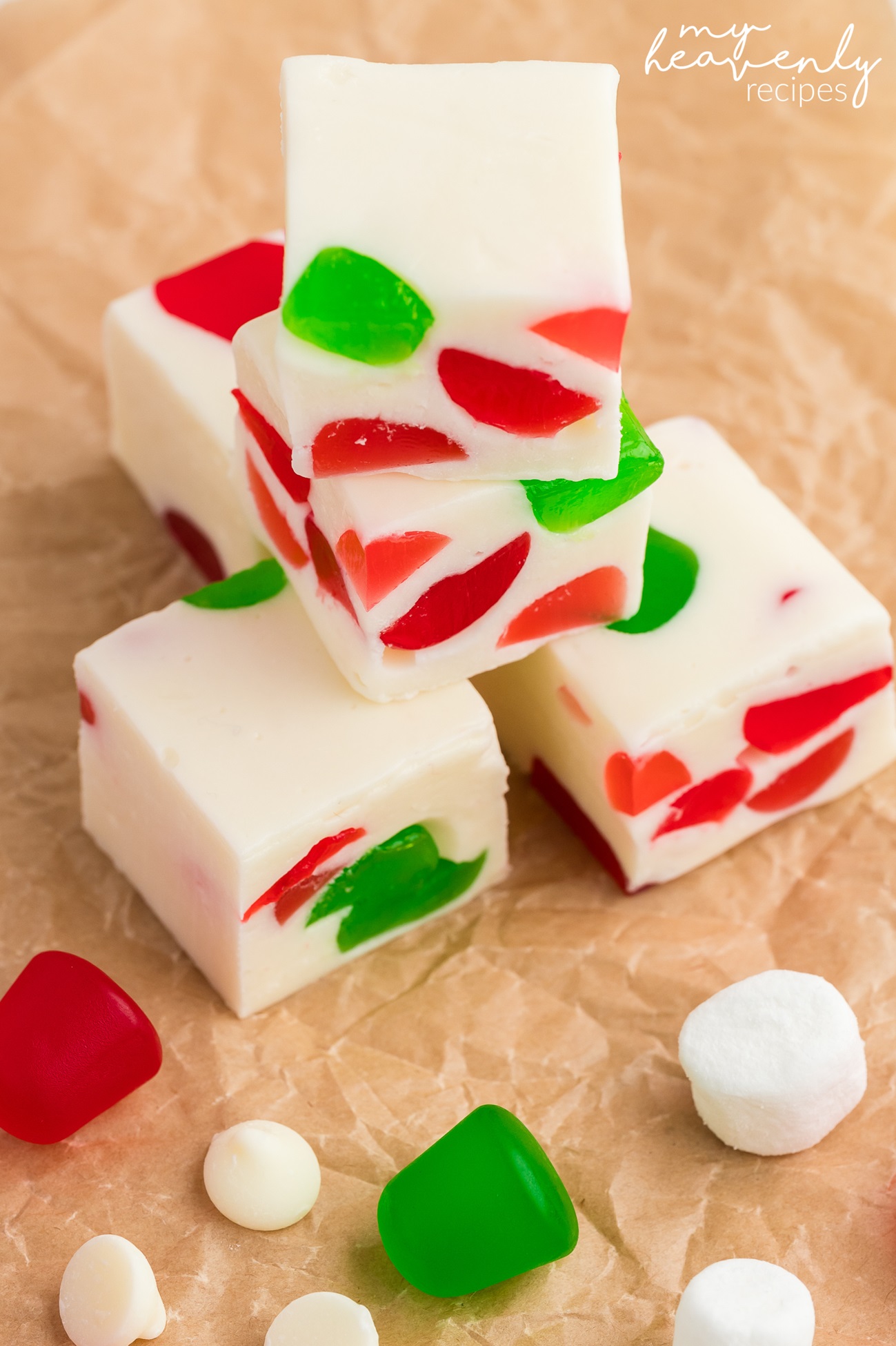 Gum Drop Fudge Recipe - My Heavenly Recipes