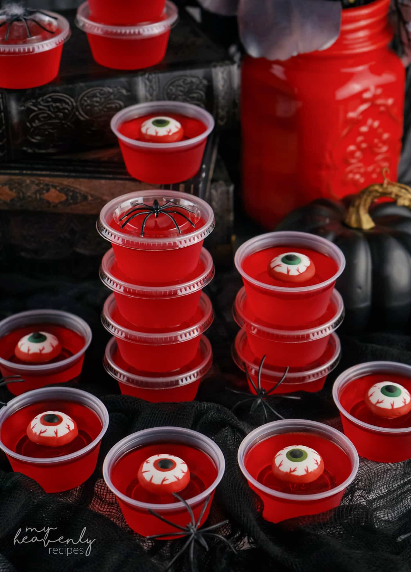 Eyeball Jello Shots - My Heavenly Recipes
