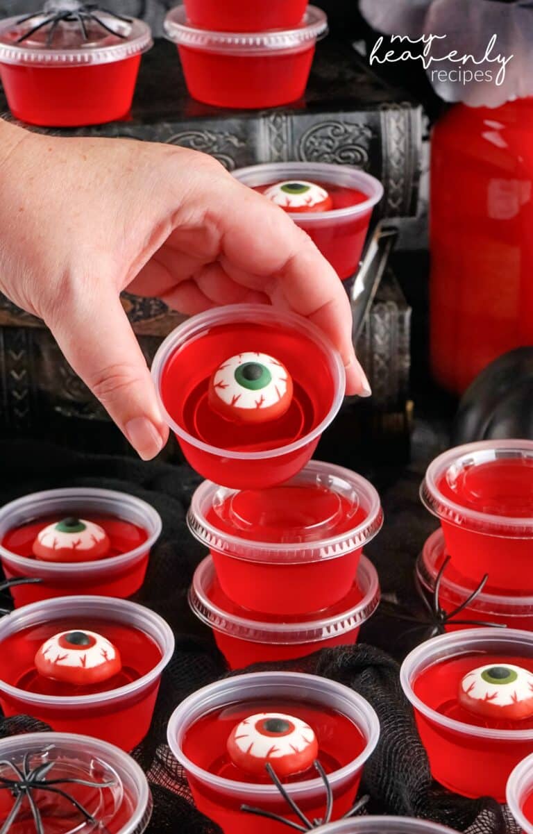 Eyeball Jello Shots - My Heavenly Recipes