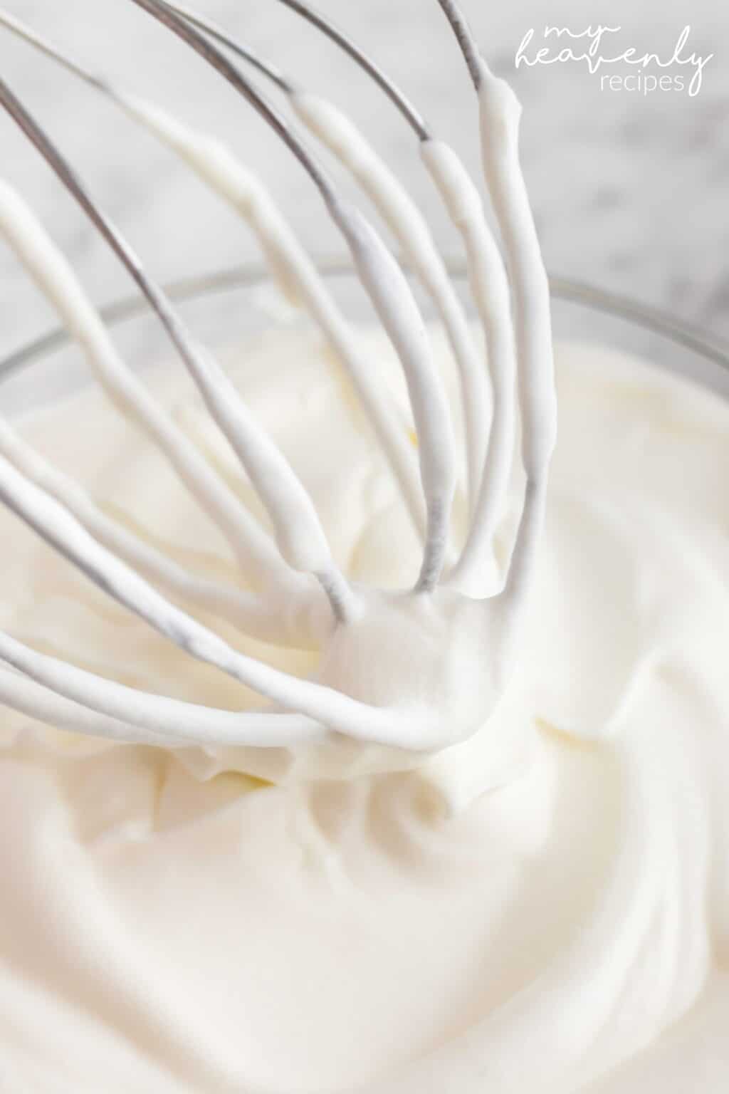 Homemade Whipped Cream Recipe - My Heavenly Recipes