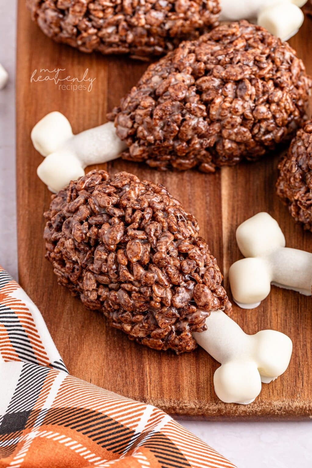Rice Krispie Turkey Legs - My Heavenly Recipes