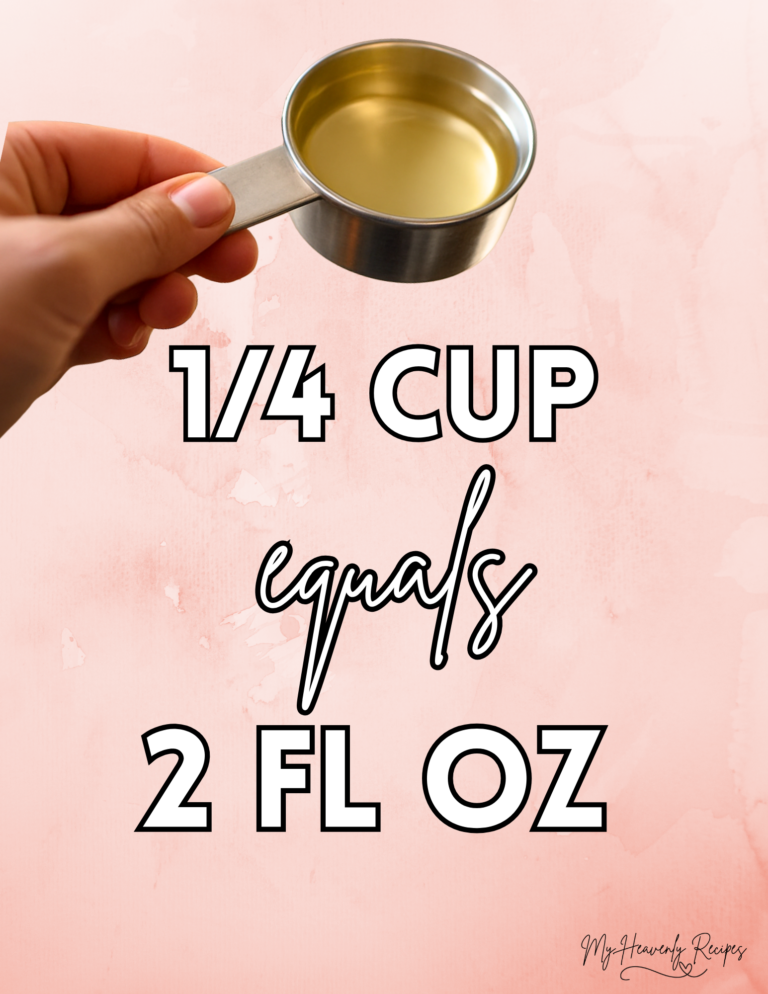 Milliliter to Ounces Chart - My Heavenly Recipes
