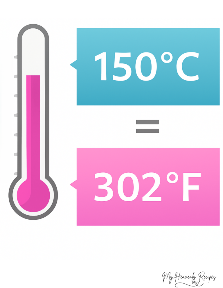 How to Convert 150 Celsius to Fahrenheit - My Heavenly Recipes