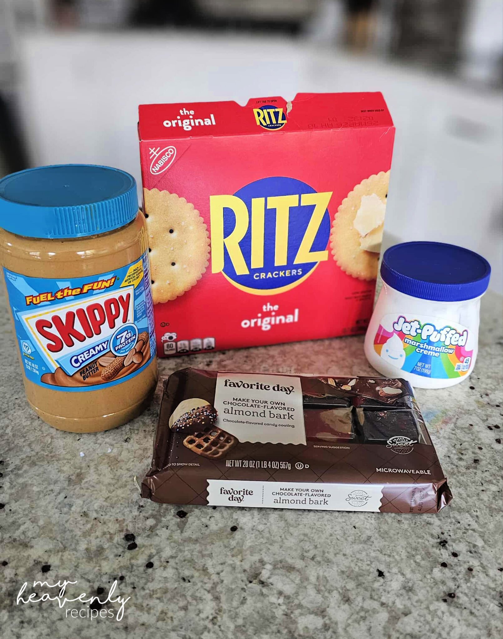 Fluffernutter Ritz Cookies - My Heavenly Recipes