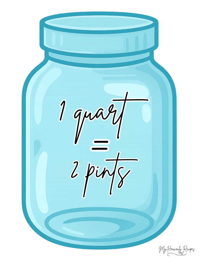 How Many Pints in a Quart? - My Heavenly Recipes