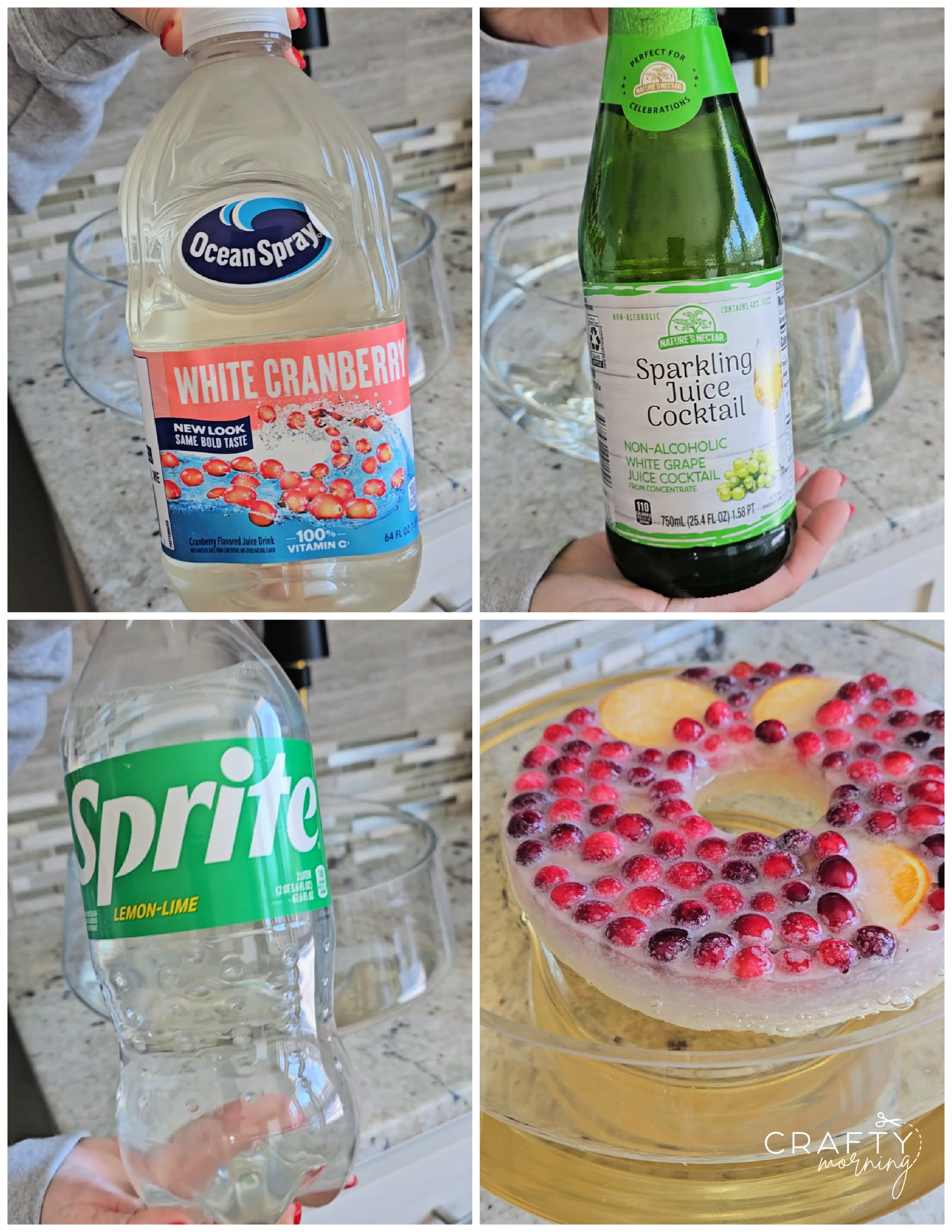 Sparkling Cran Grape Punch - My Heavenly Recipes